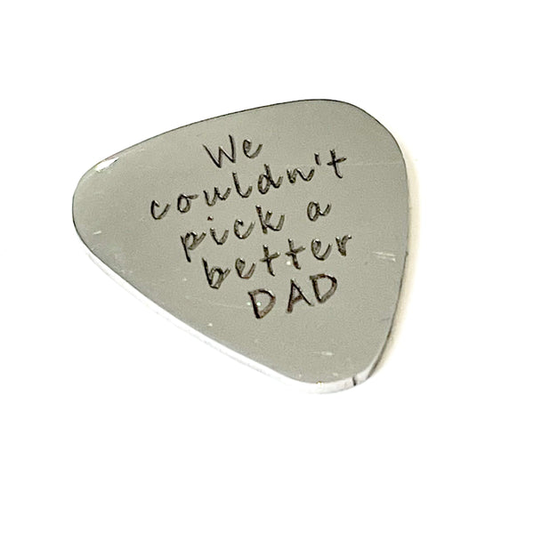 Laser Engraved Custom Guitar Pick - Contagious Designs