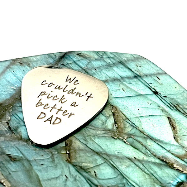 Laser Engraved Custom Guitar Pick - Contagious Designs