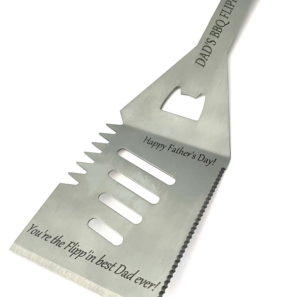Custom Laser Engraved Elite BBQ Flipper - Contagious Designs
